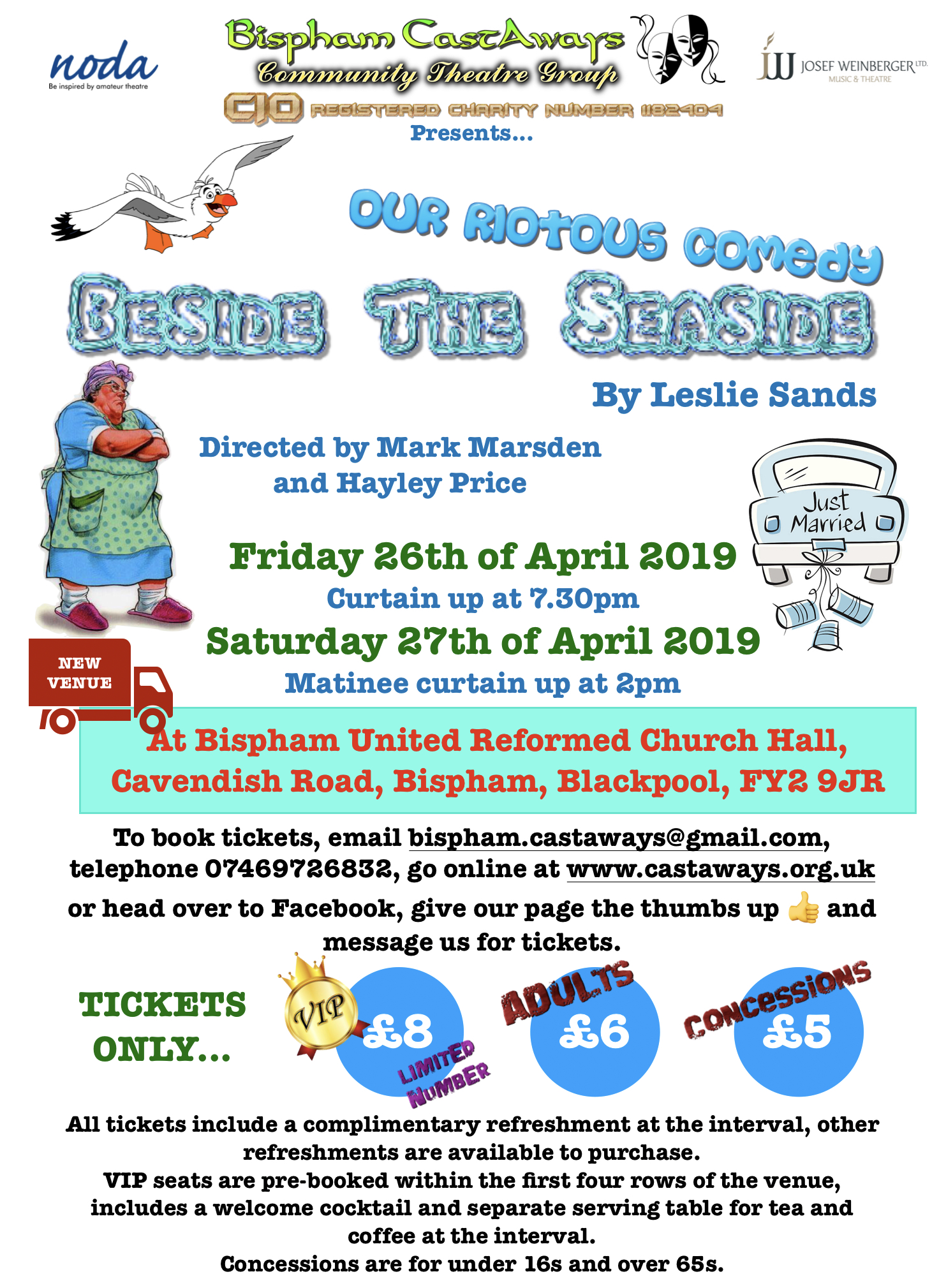 Past Productions ⋆ Bispham CastAways